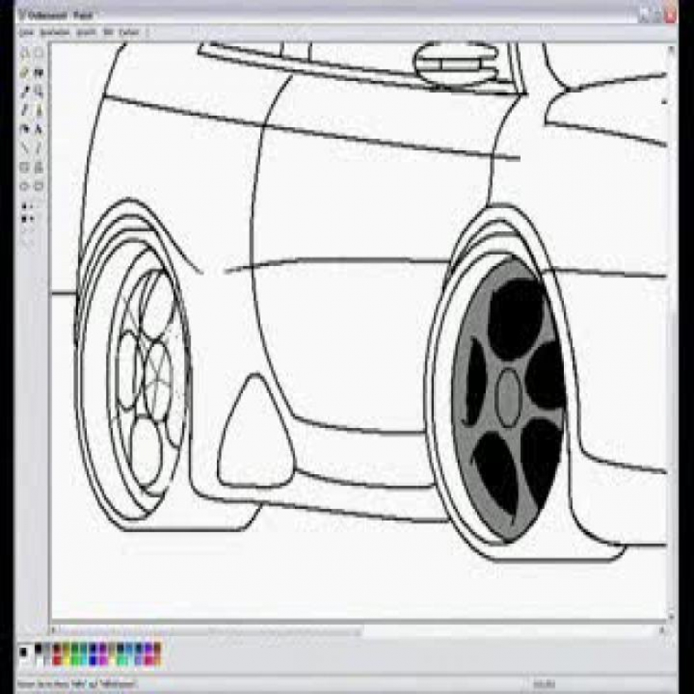Autó rajzolás PC-n - indavideo.hu