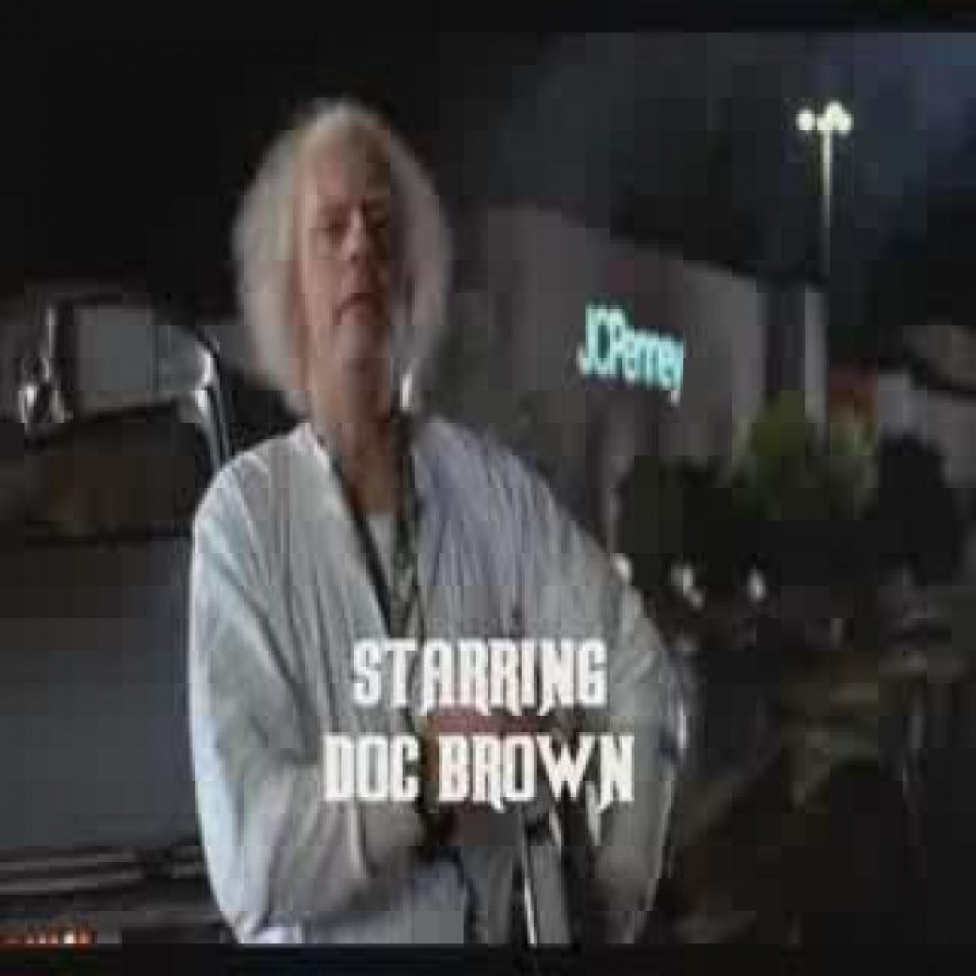 Back To The Future Knight Rider Intro - indavideo.hu