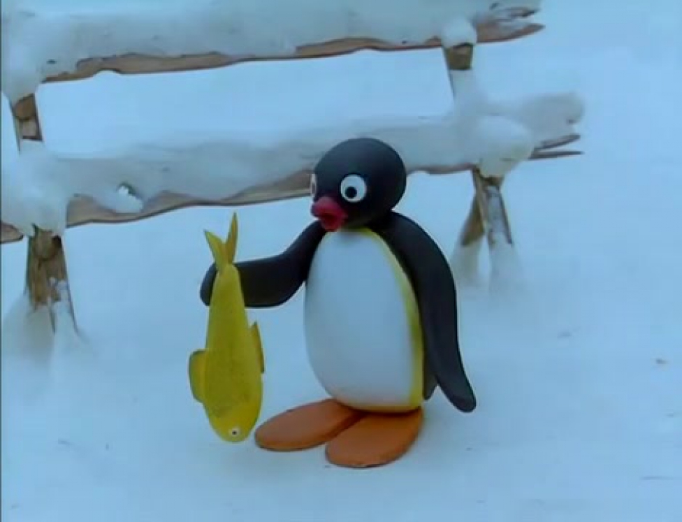 Pingu and the mother bird - indavideo.hu
