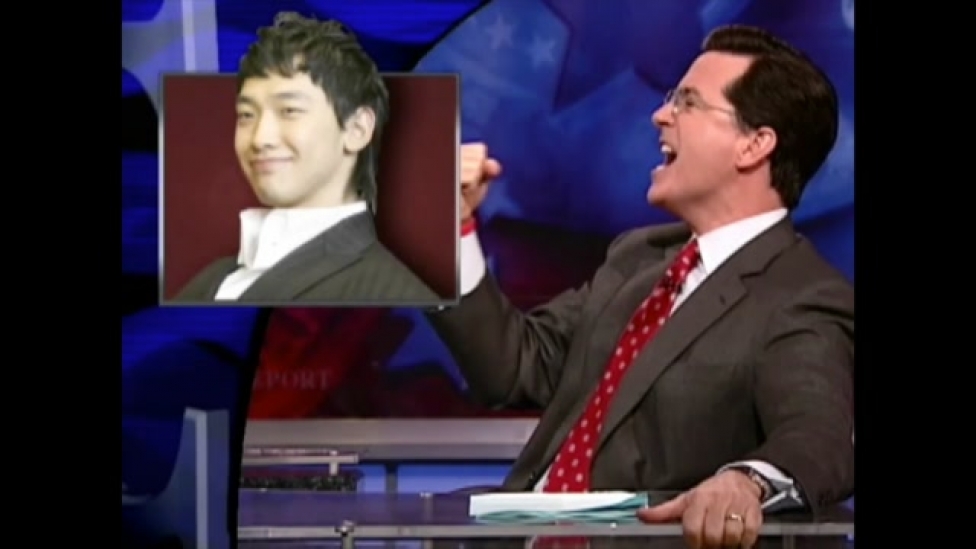 Compilation of Stephen Colbert vs. Rain - indavideo.hu